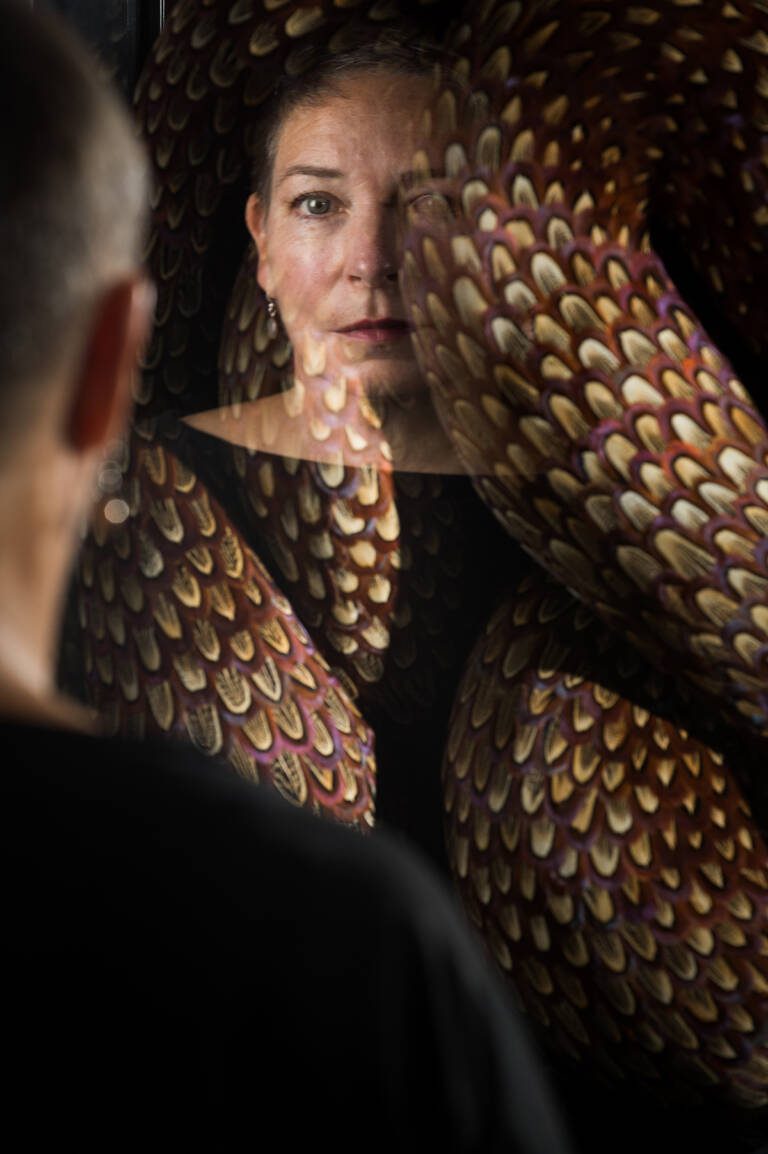 Artist Kate MccGwire on feathers and fashion - Lux Magazine